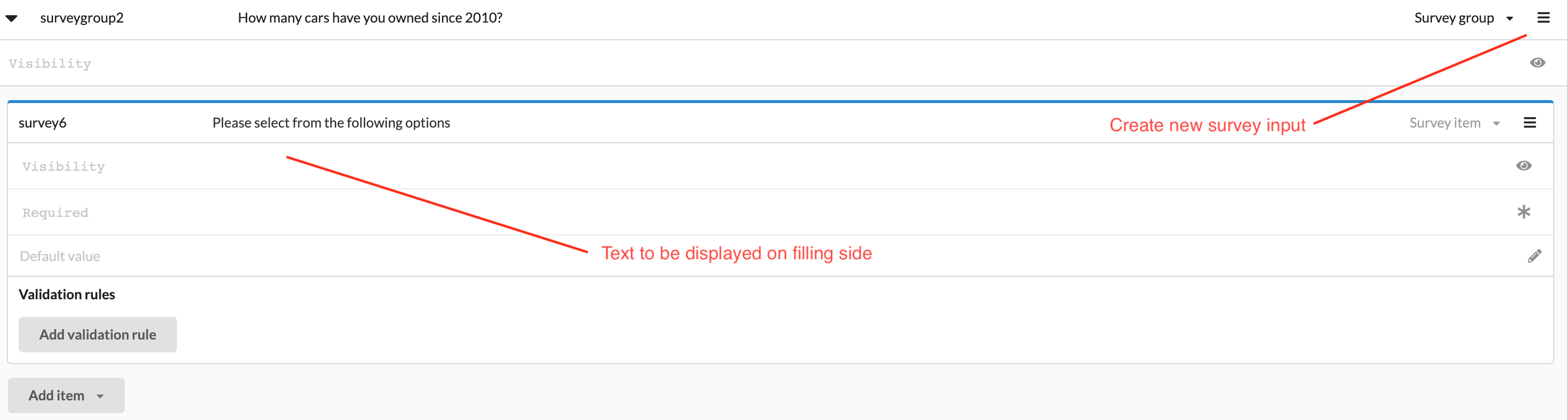 Working with Types and Structures - Dialob Composer