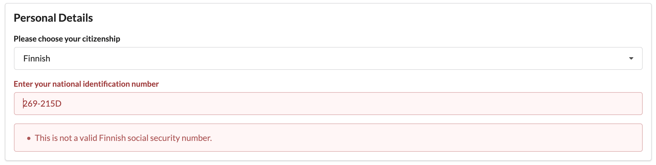 Regular Expressions - Dialob Composer